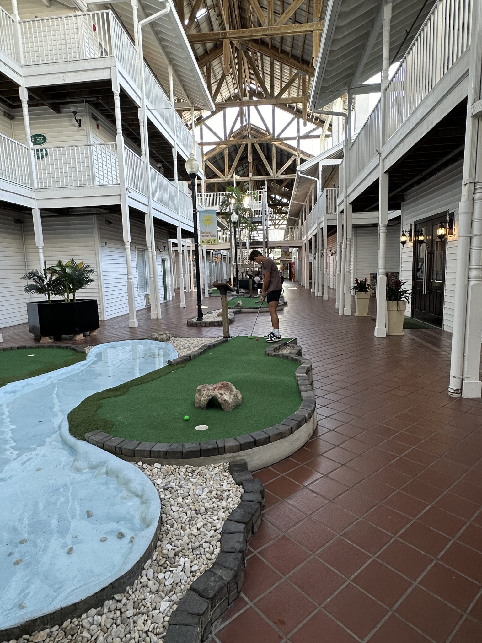 Miniature Golf: Tee Off at Splash Harbour's Fun Course